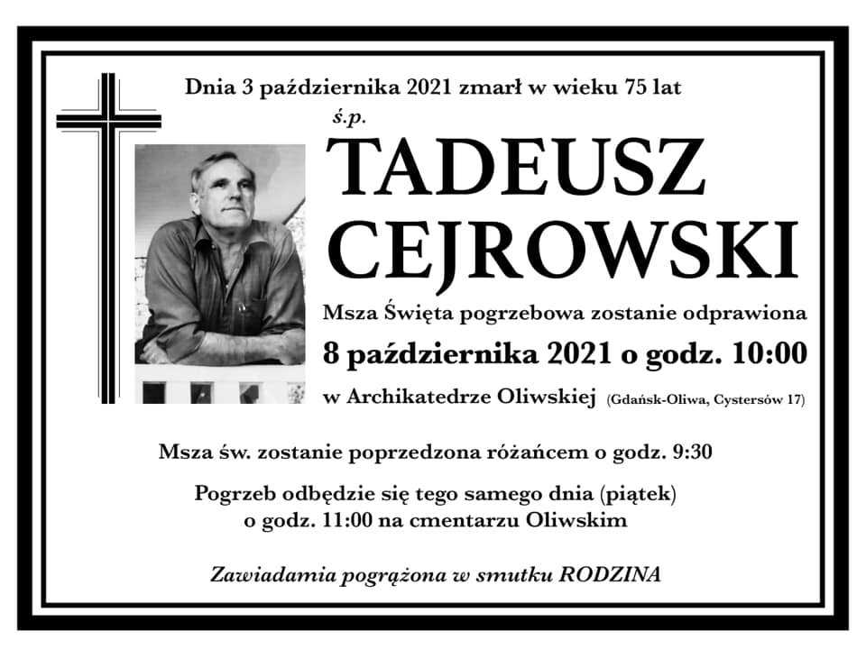 Żegnamy Tadeusza Cejrowskiego – tatę Marcina Cejrowskiego, fundatora ...